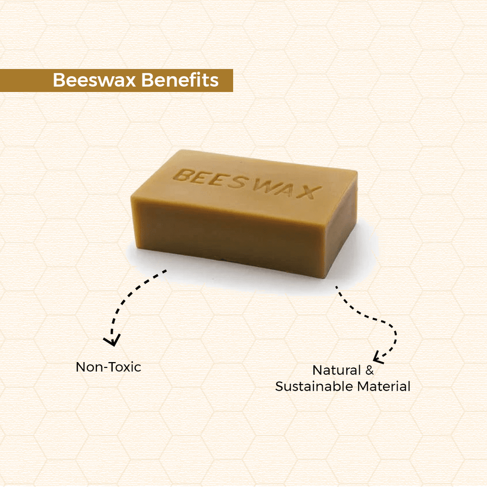 Pure Bees Wax Brick for Art and Crafts (500 grams) – The West Indian ...