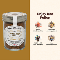 Raw Natural Bee Pollen Granules (150 g) – The West Indian Honey Co.